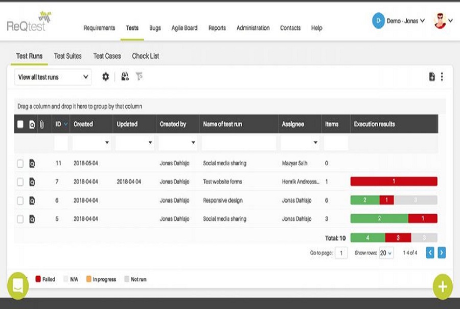 Reqtest Software Testing Tools Guide