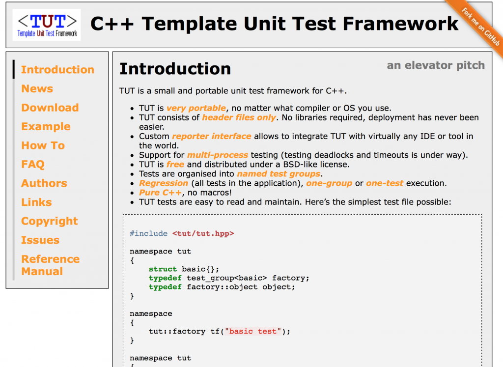 TUT - Software Testing Tools Guide