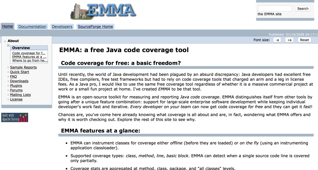 EMMA - Software Testing Tools Guide