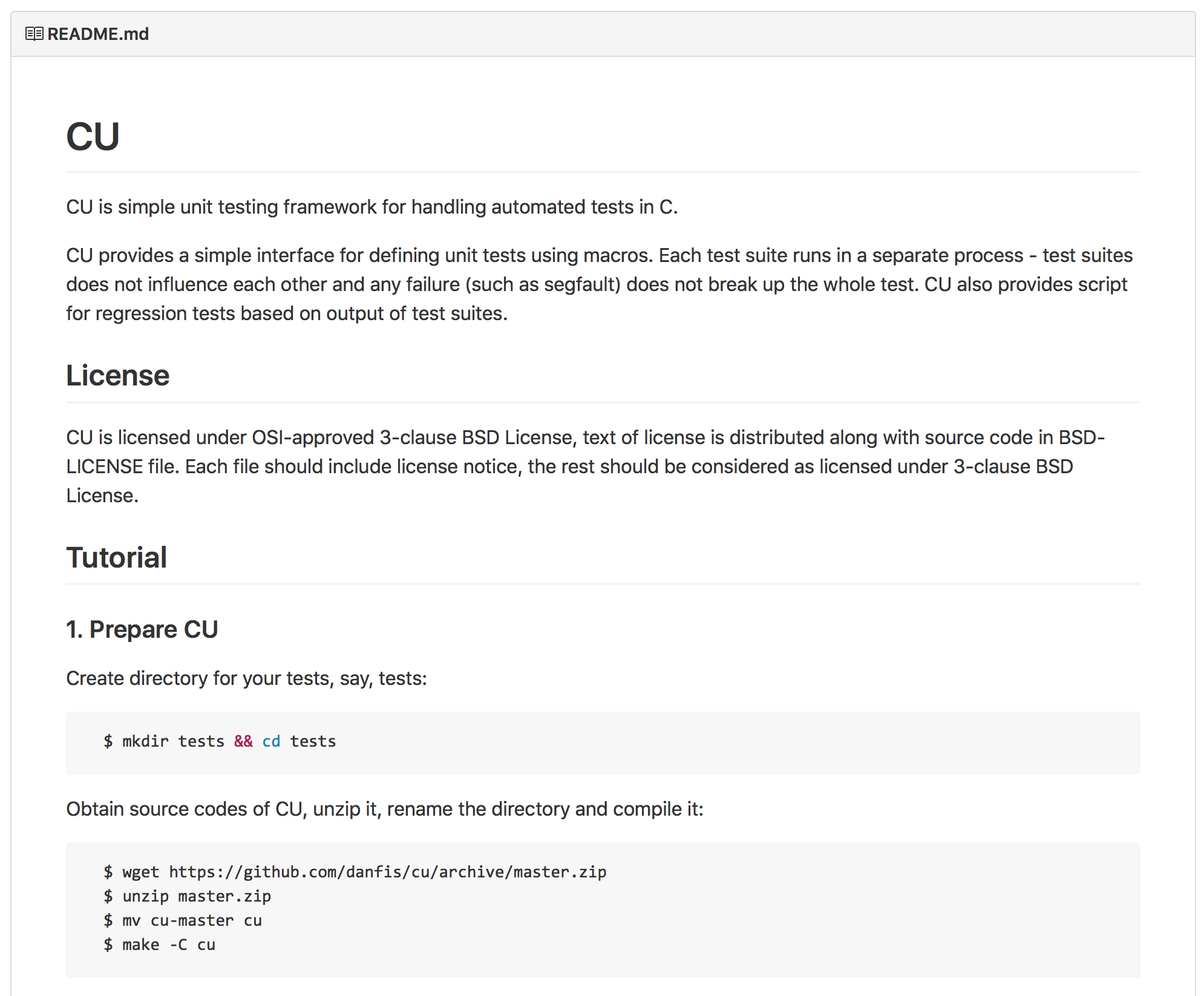CU - Software Testing Tools Guide