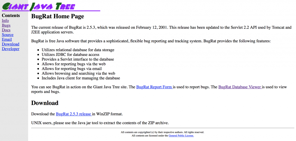 BugRat - Software Testing Tools Guide