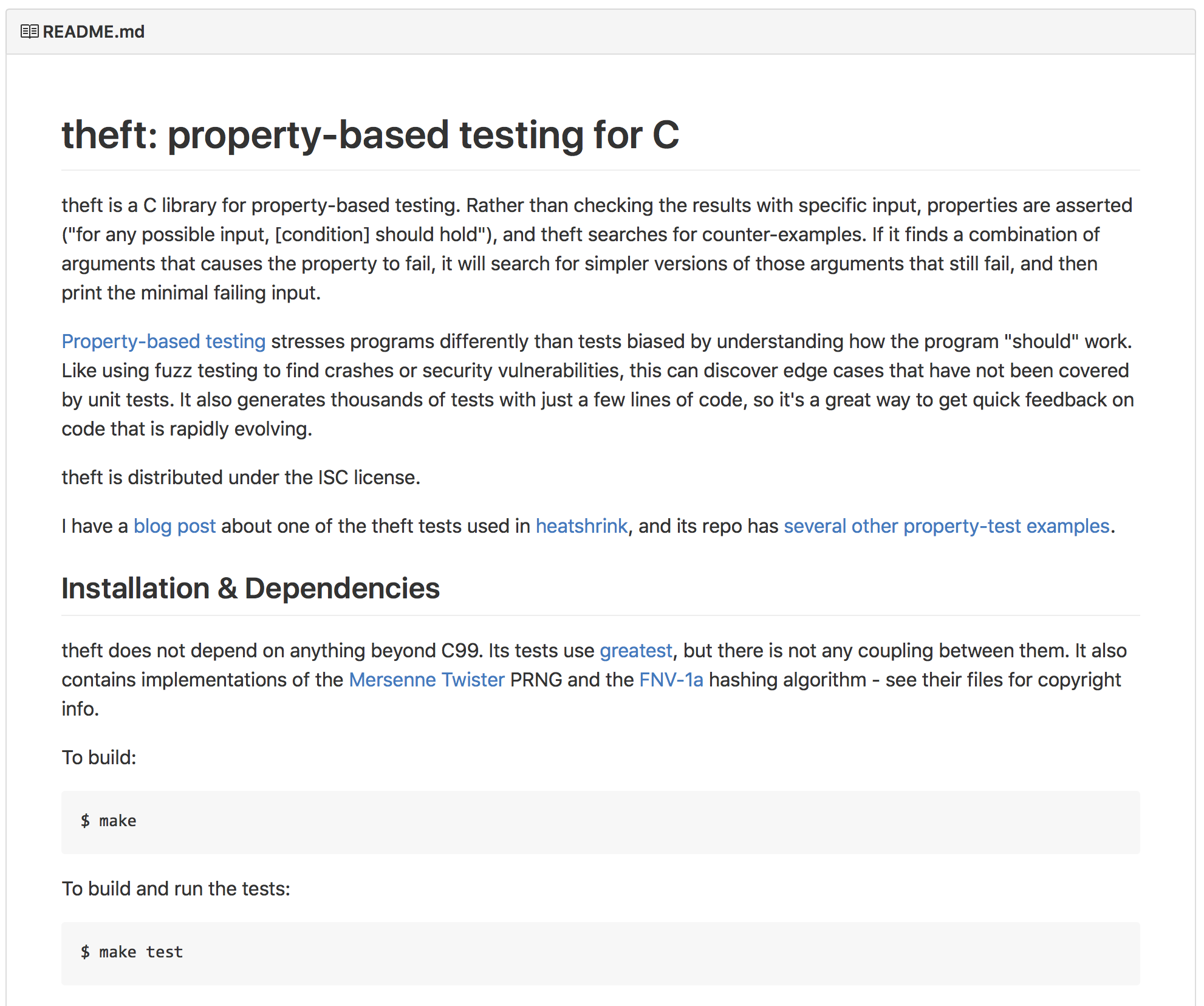 theft - Software Testing Tools Guide