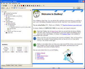 Badboy - Software Testing Tools Guide